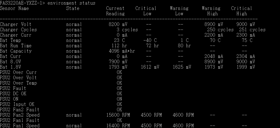 NetAPP查看存储系统和存储架环境的信息 – 点此返回主页